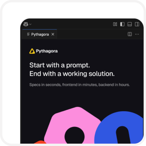 Pythagora | World's First All-In-One AI Development Platform